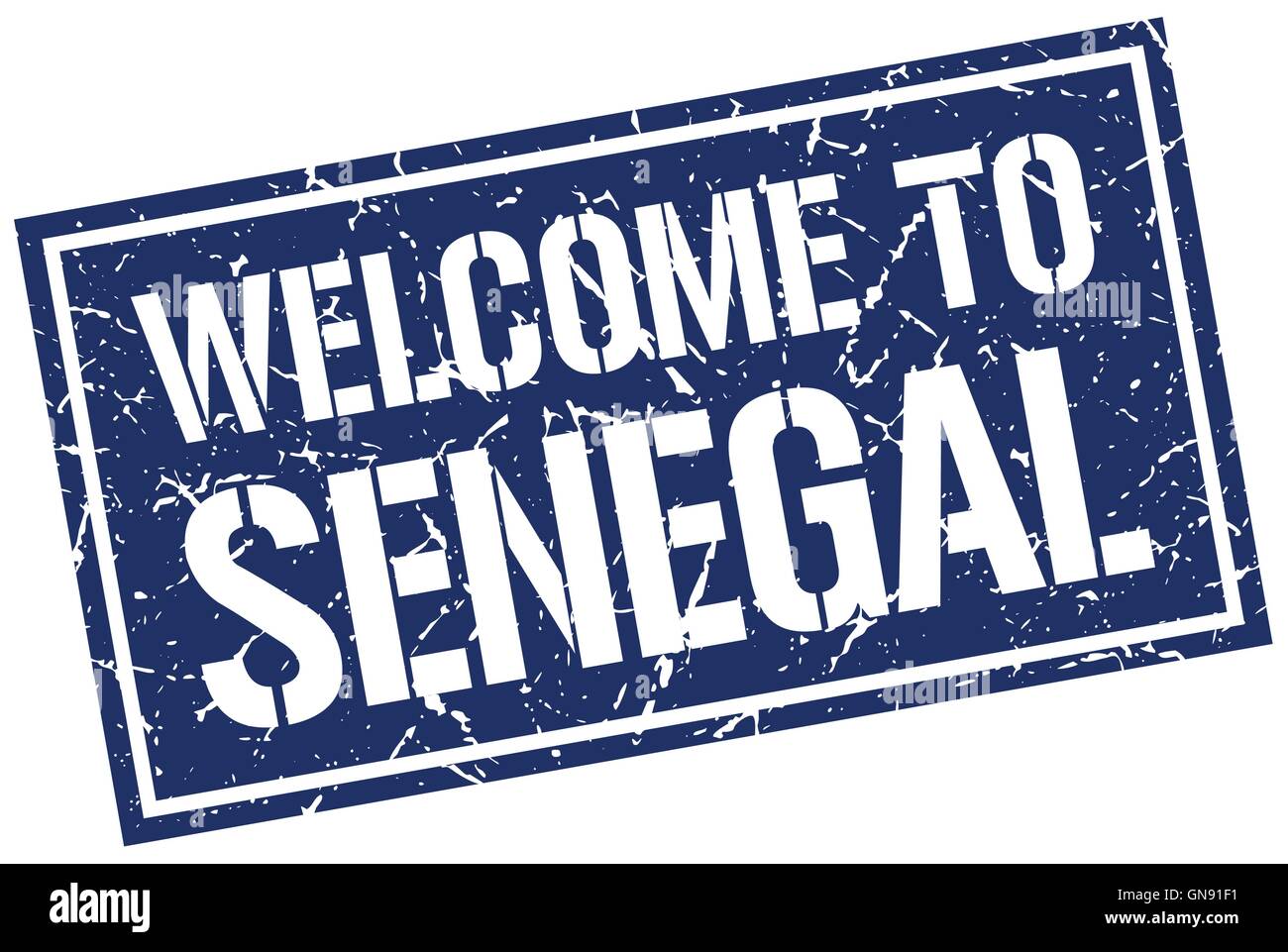 Senegal stamp Stock Vector Images - Alamy