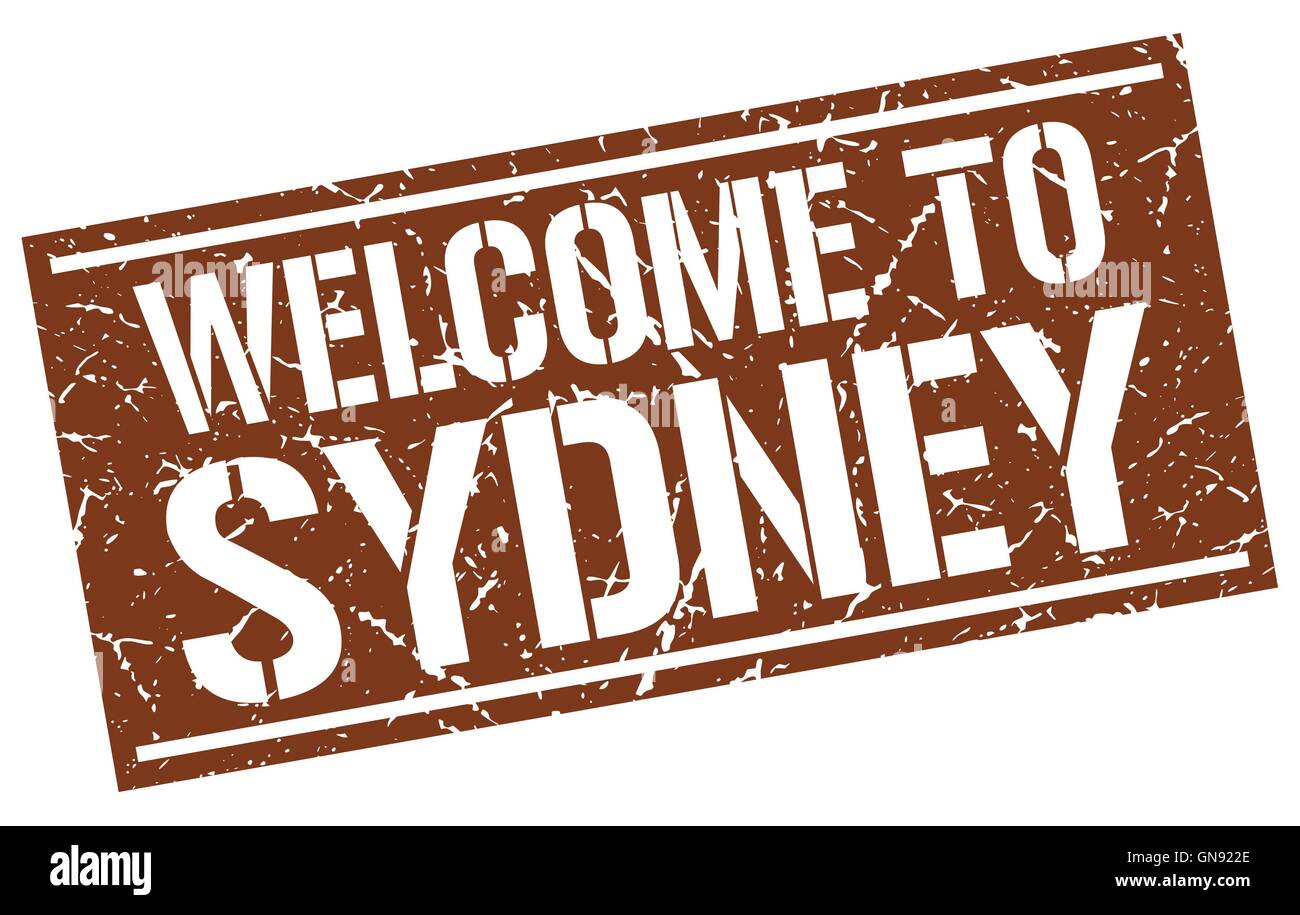Sydney stamp Stock Vector Images - Alamy