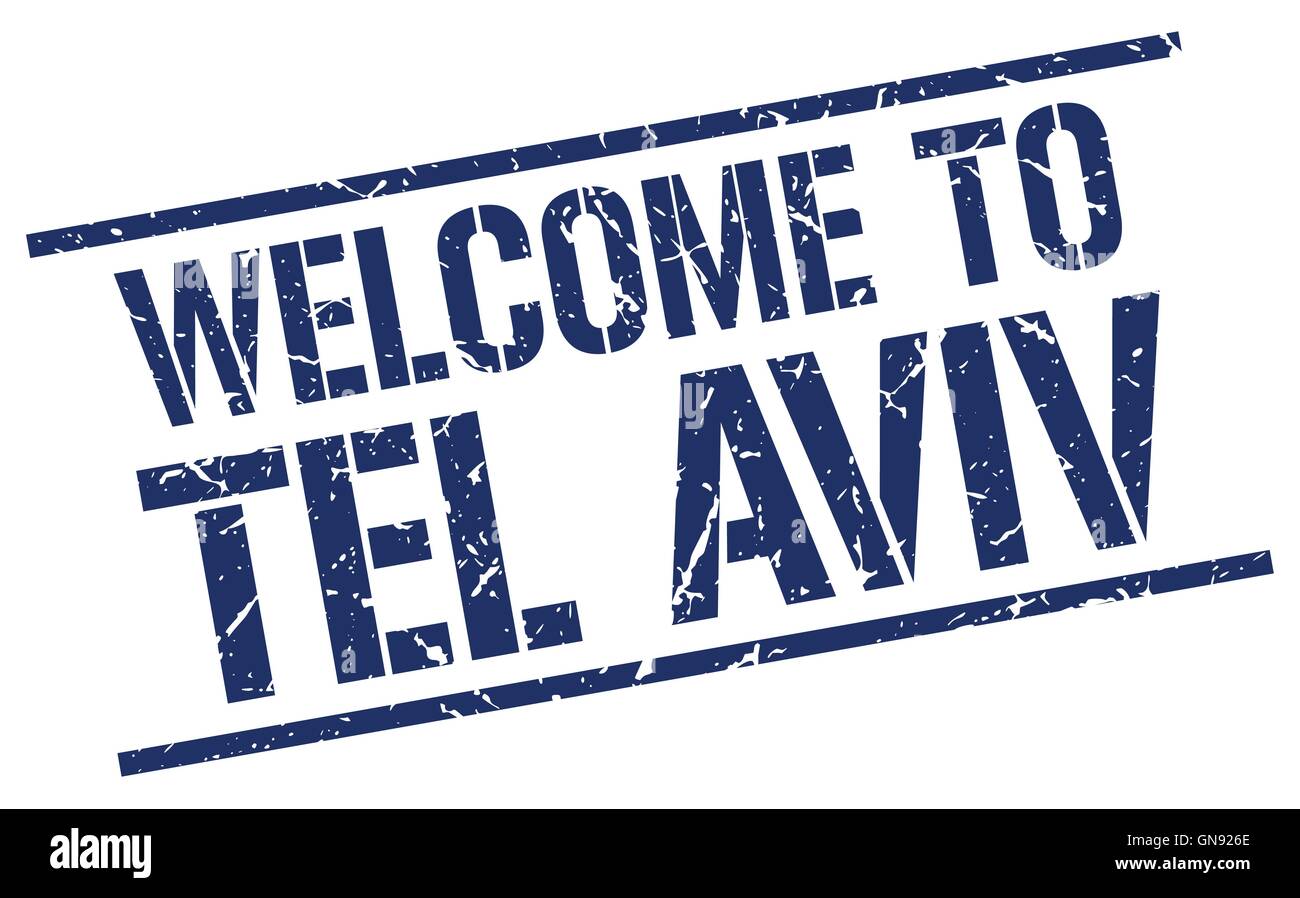 Welcome tel aviv Stock Vector Images - Alamy