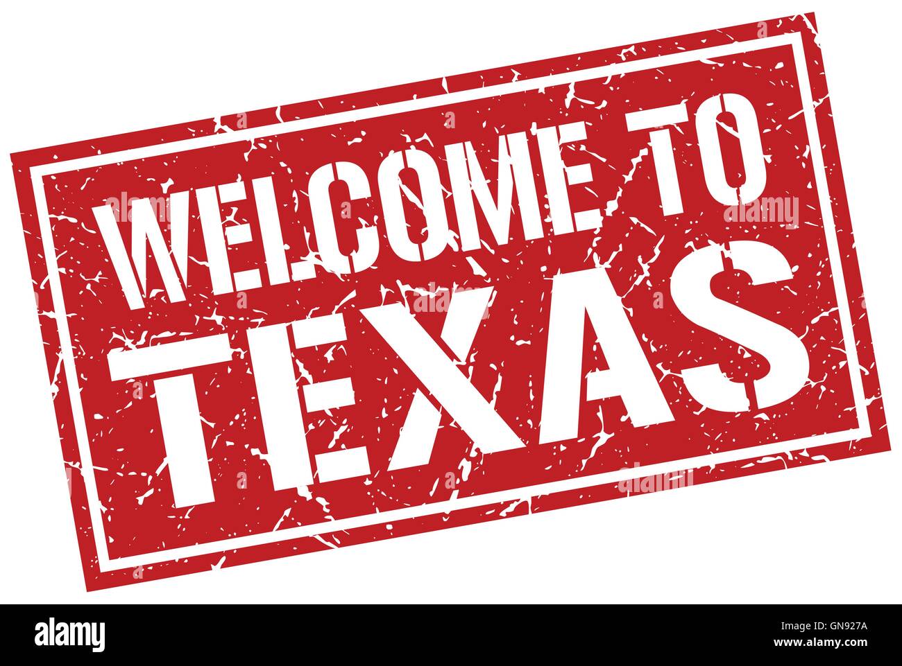 welcome to Texas stamp Stock Vector Image & Art - Alamy