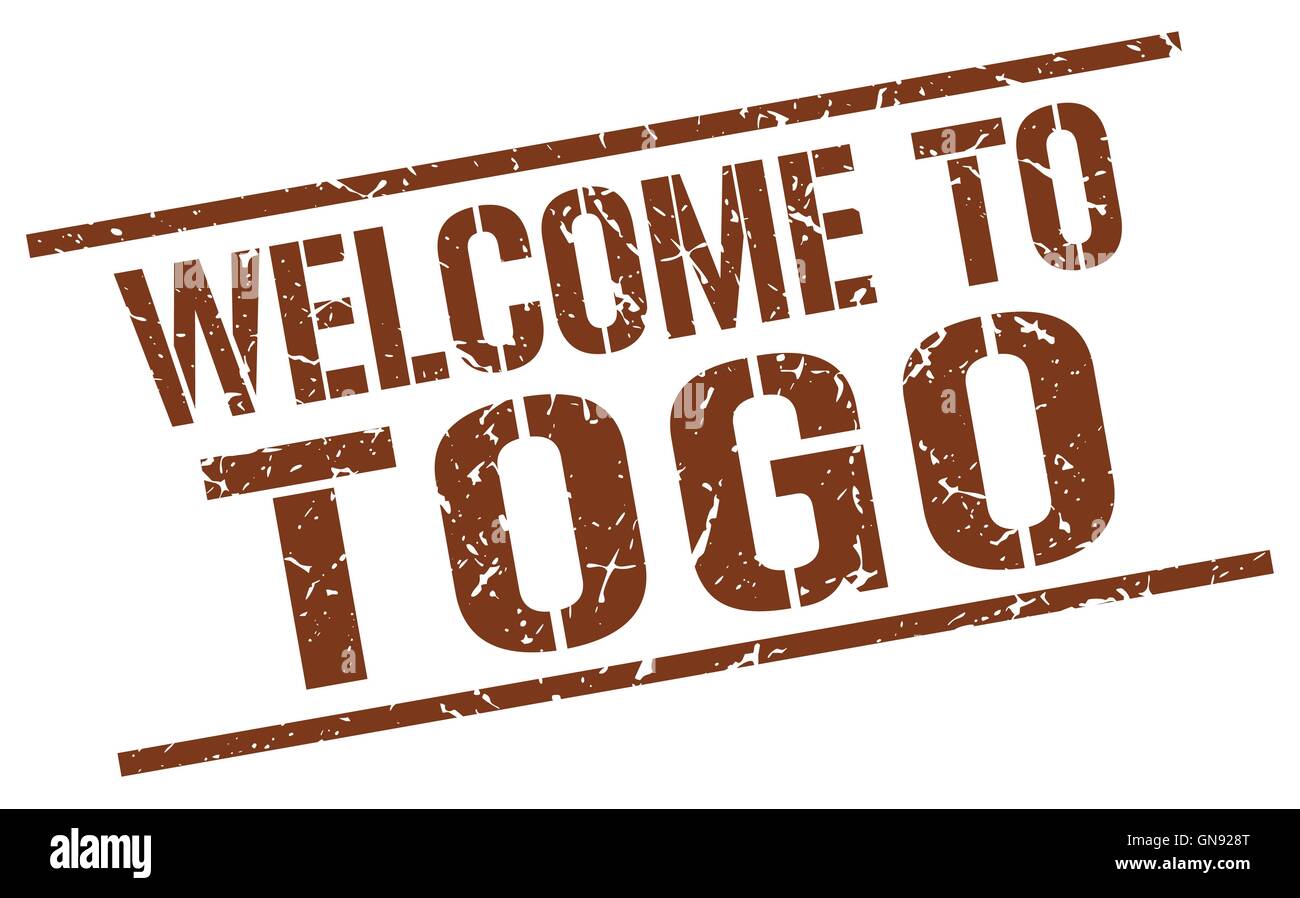 welcome to Togo stamp Stock Vector Image & Art - Alamy