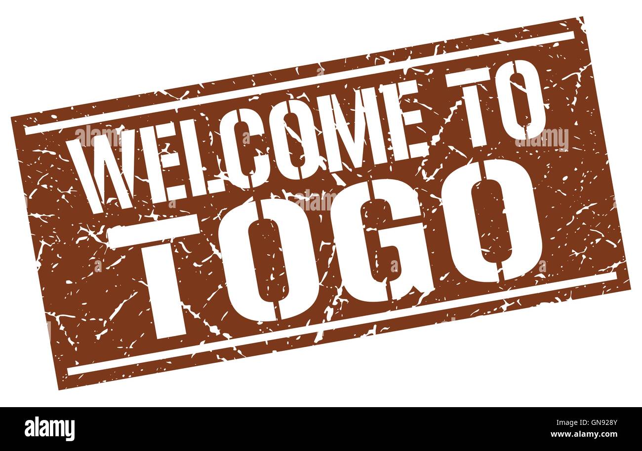 welcome to Togo stamp Stock Vector Image & Art - Alamy