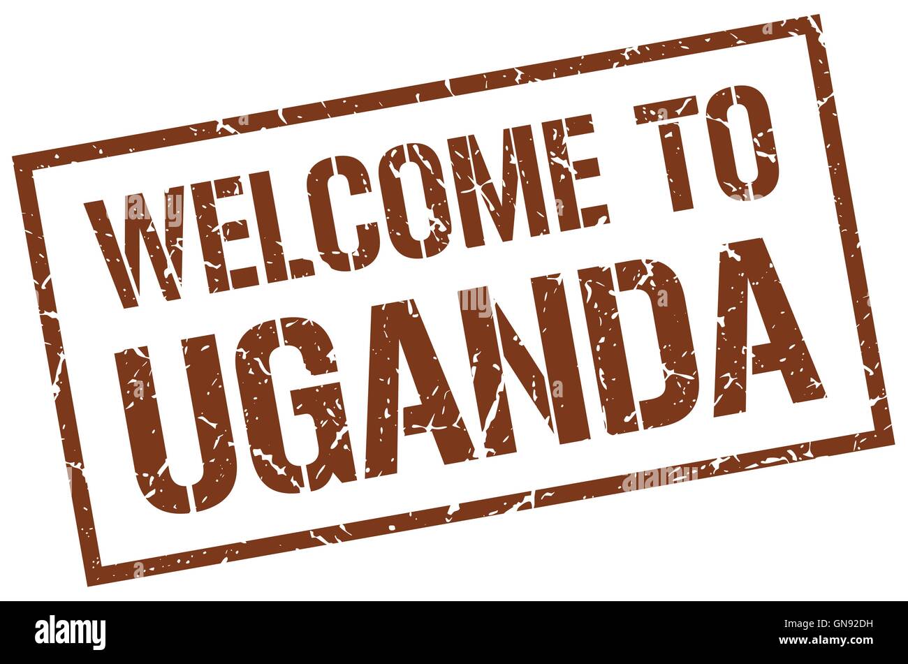 Welcome to uganda Cut Out Stock Images & Pictures - Alamy