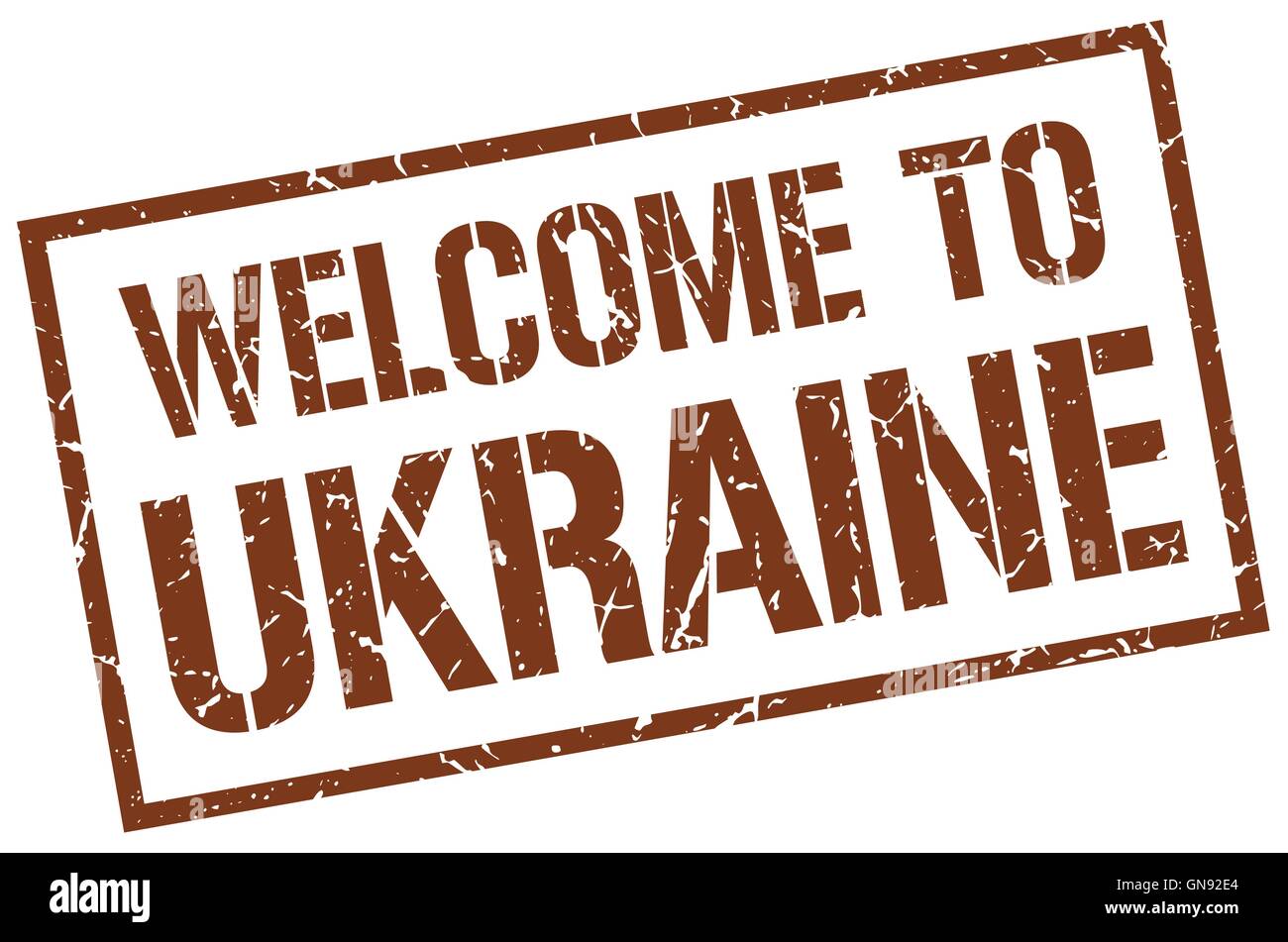 Welcome ukraine Stock Vector Images - Alamy