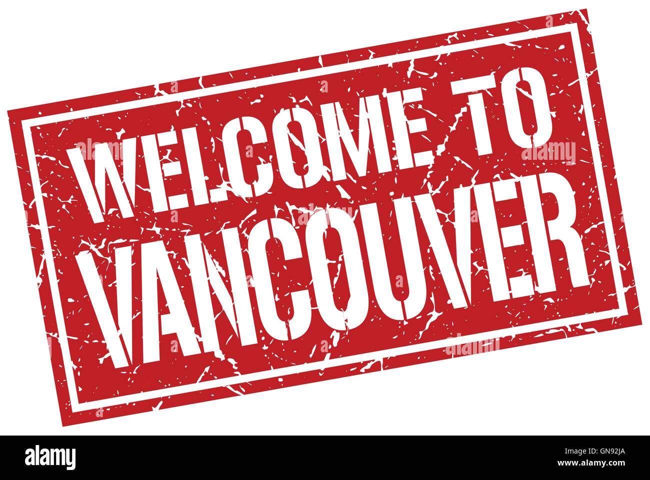 Welcome to vancouver Stock Vector Images - Alamy
