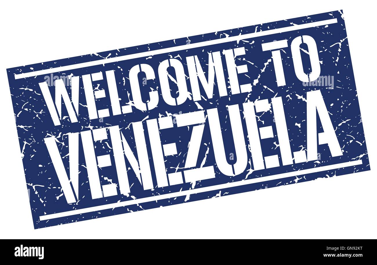 welcome to Venezuela stamp Stock Vector Image & Art - Alamy