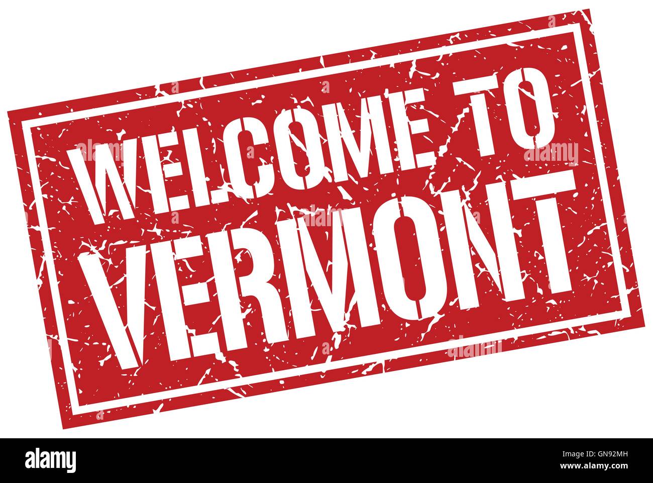 Vermont stamp Cut Out Stock Images & Pictures - Alamy