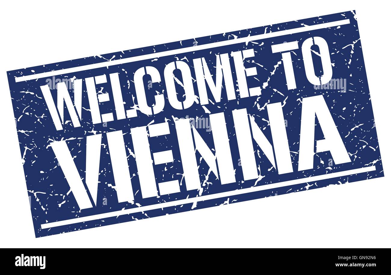Welcome to vienna Cut Out Stock Images & Pictures - Alamy