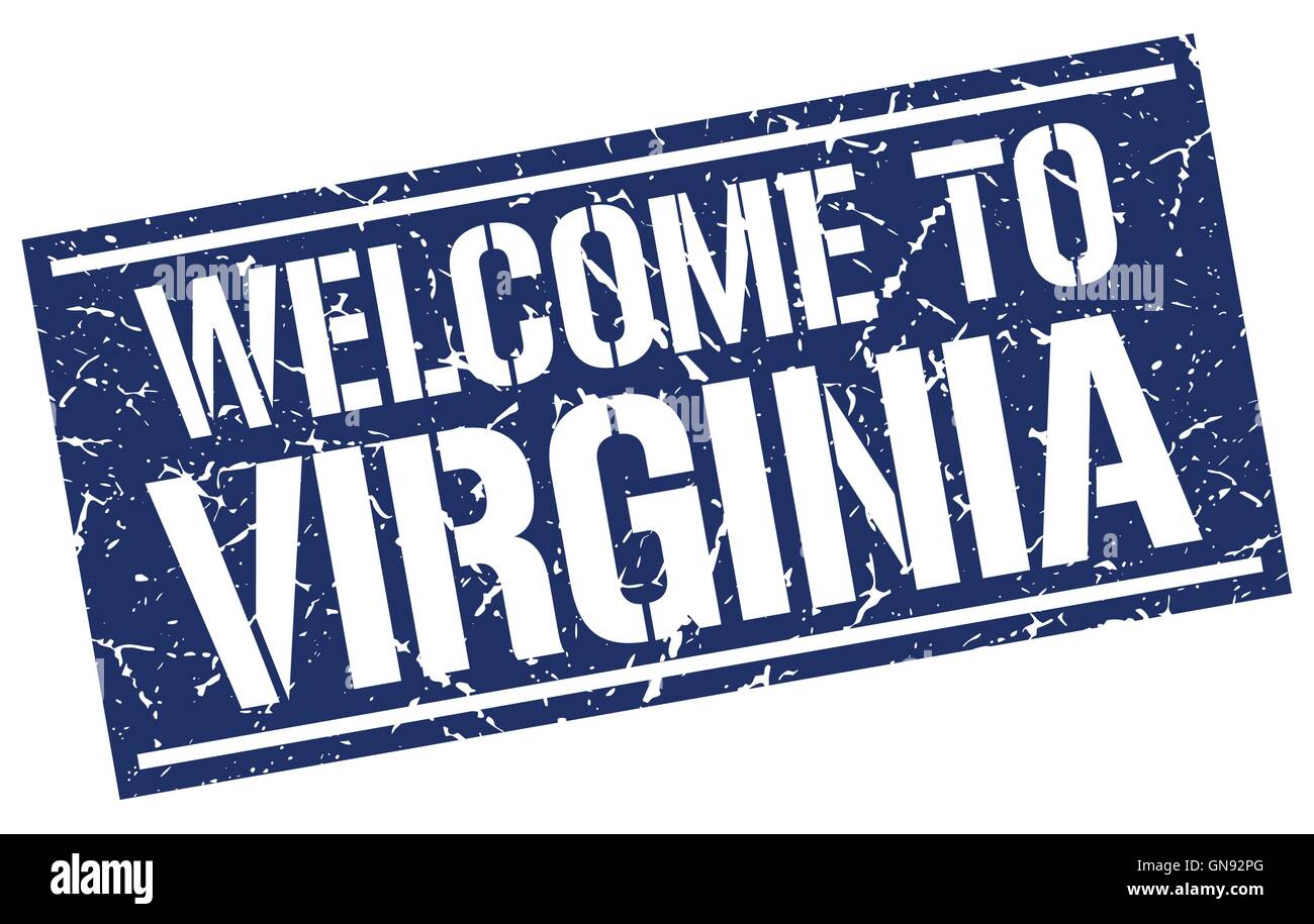 Welcome virginia Stock Vector Images - Alamy