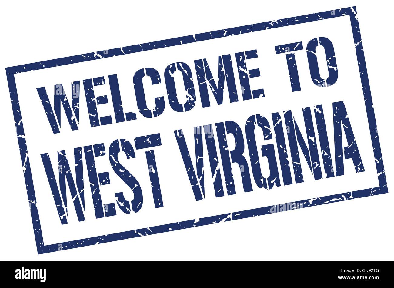 West virginia stamp vector vectors hi-res stock photography and images ...