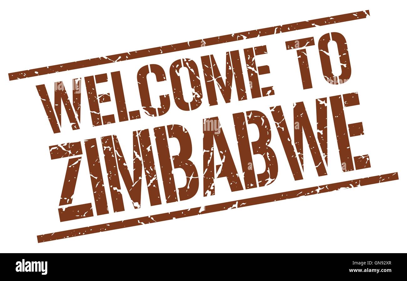 Welcome to zimbabwe Stock Vector Images - Alamy