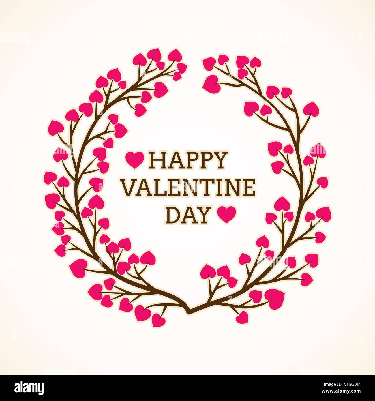 creative happy valentine day greeting design Stock Vector Image & Art ...