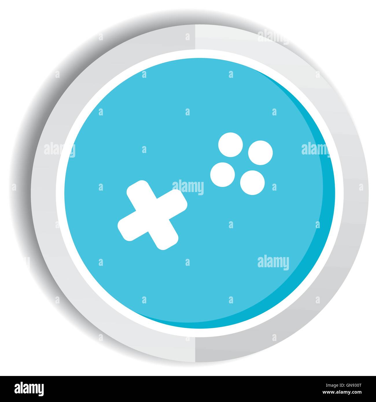 video game icon button Stock Vector Image & Art - Alamy
