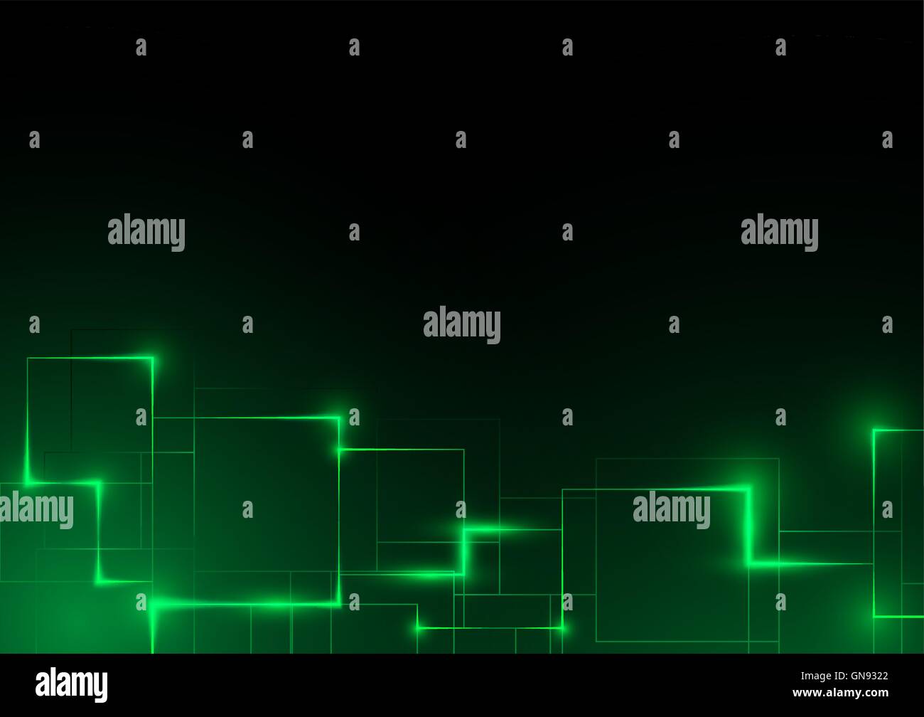 Green Futuristic Abstract Background Stock Vector Image & Art - Alamy