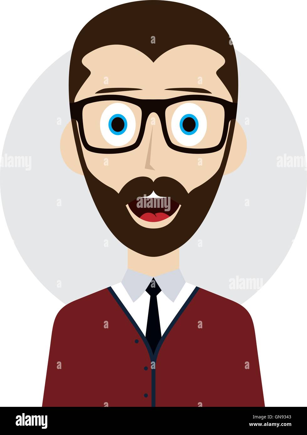 Audience laughing at show Stock Vector Images - Alamy