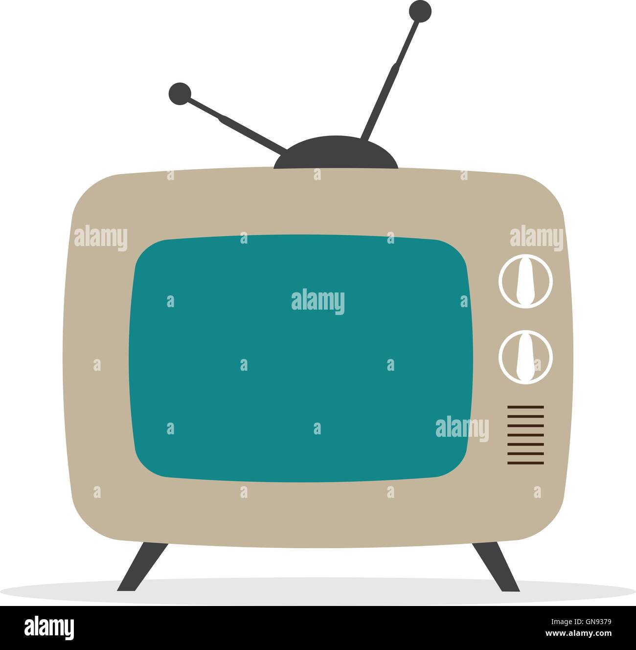 tv retro vector Stock Vector Image & Art - Alamy