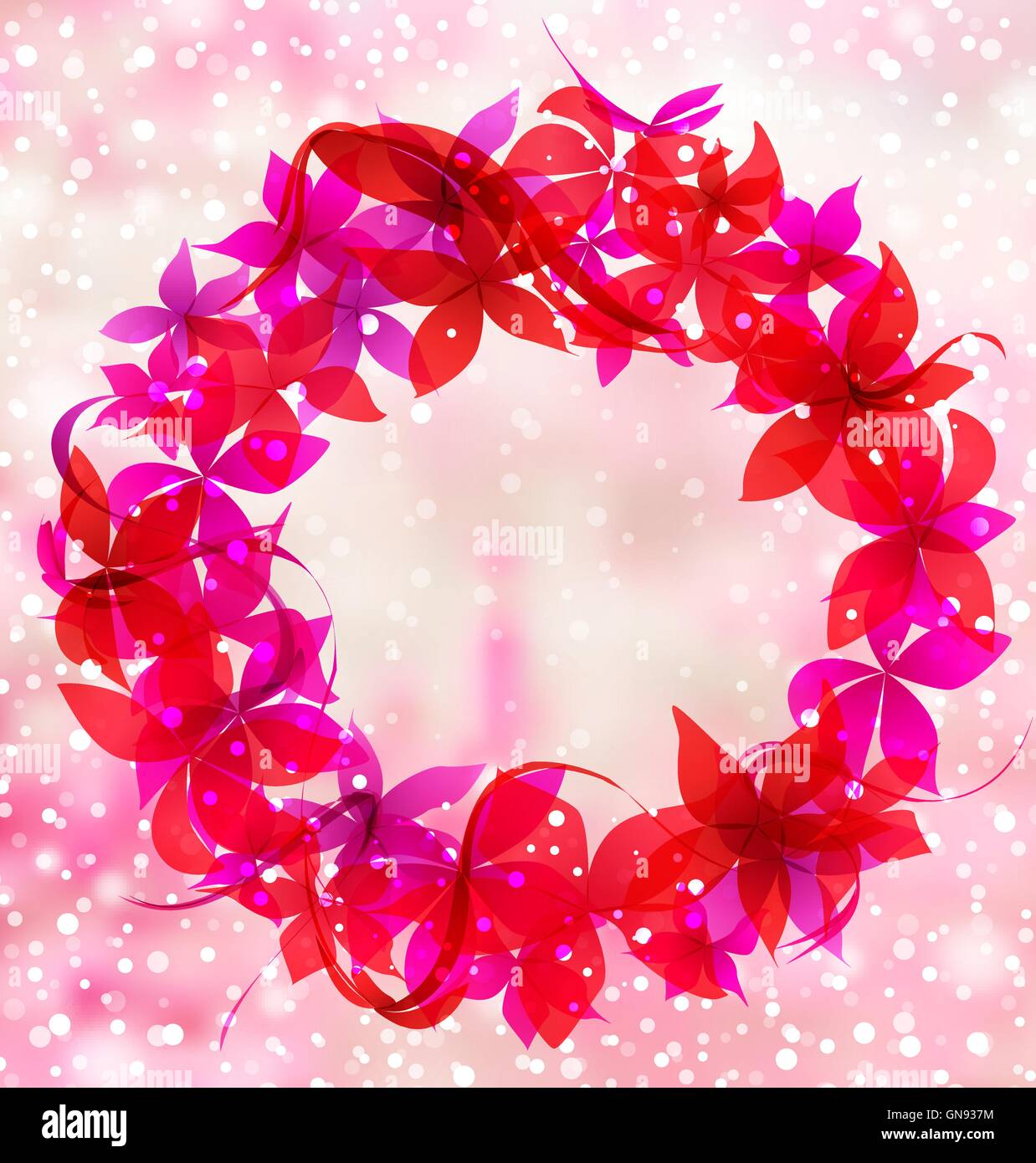 Vector abstract colorful flowers Stock Vector Image & Art - Alamy