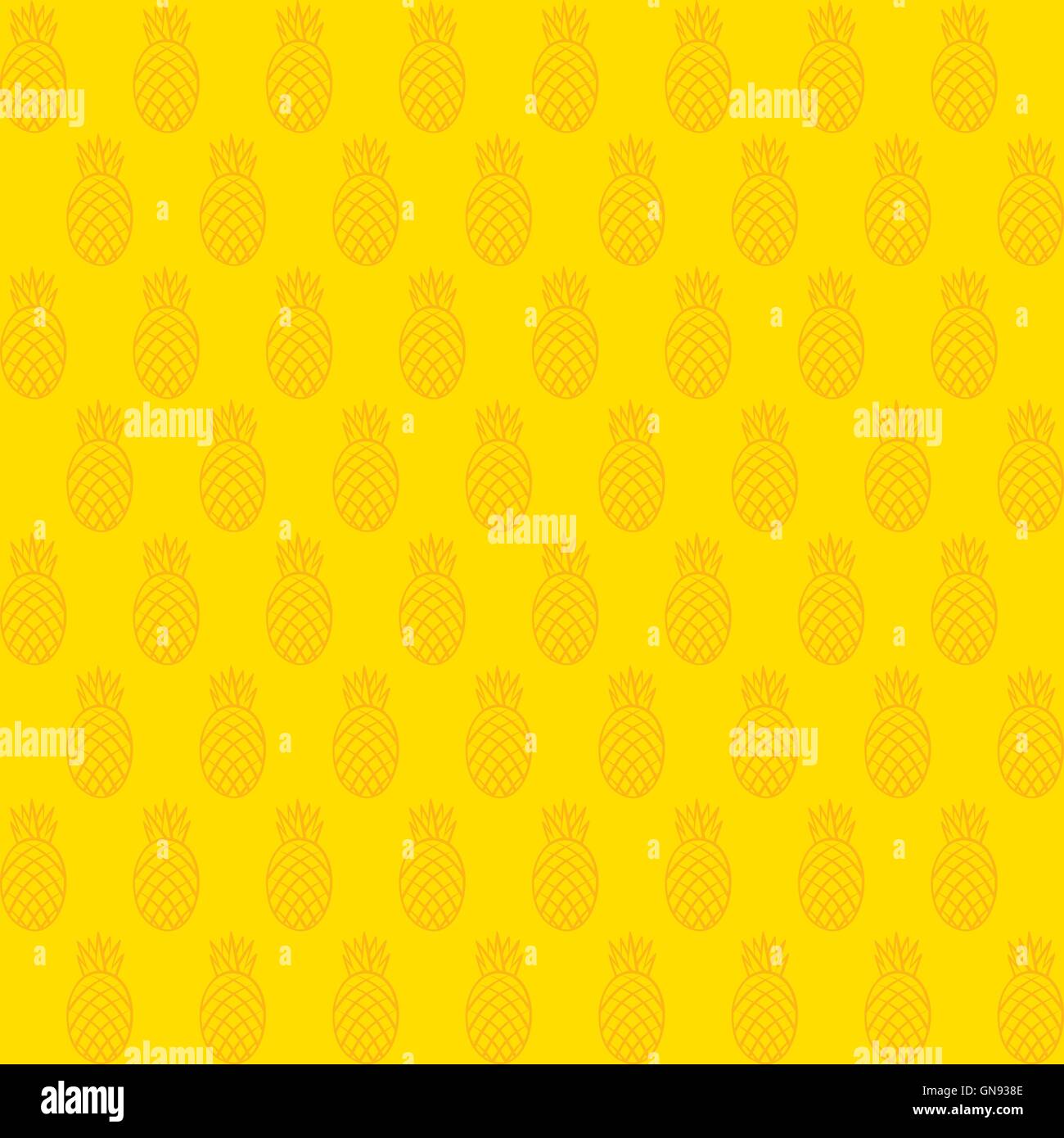 pineapple seamless background design Stock Vector Image & Art - Alamy