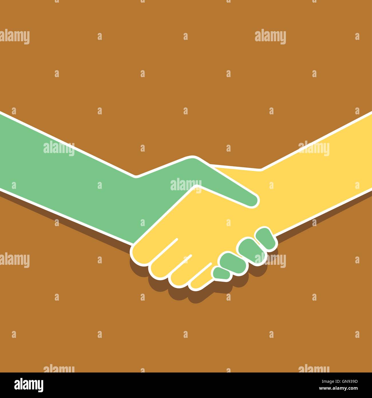 handshake icon design Stock Vector Image & Art - Alamy