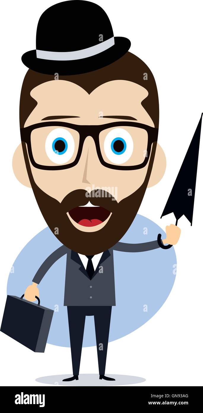 Doubtful man Stock Vector Images - Alamy