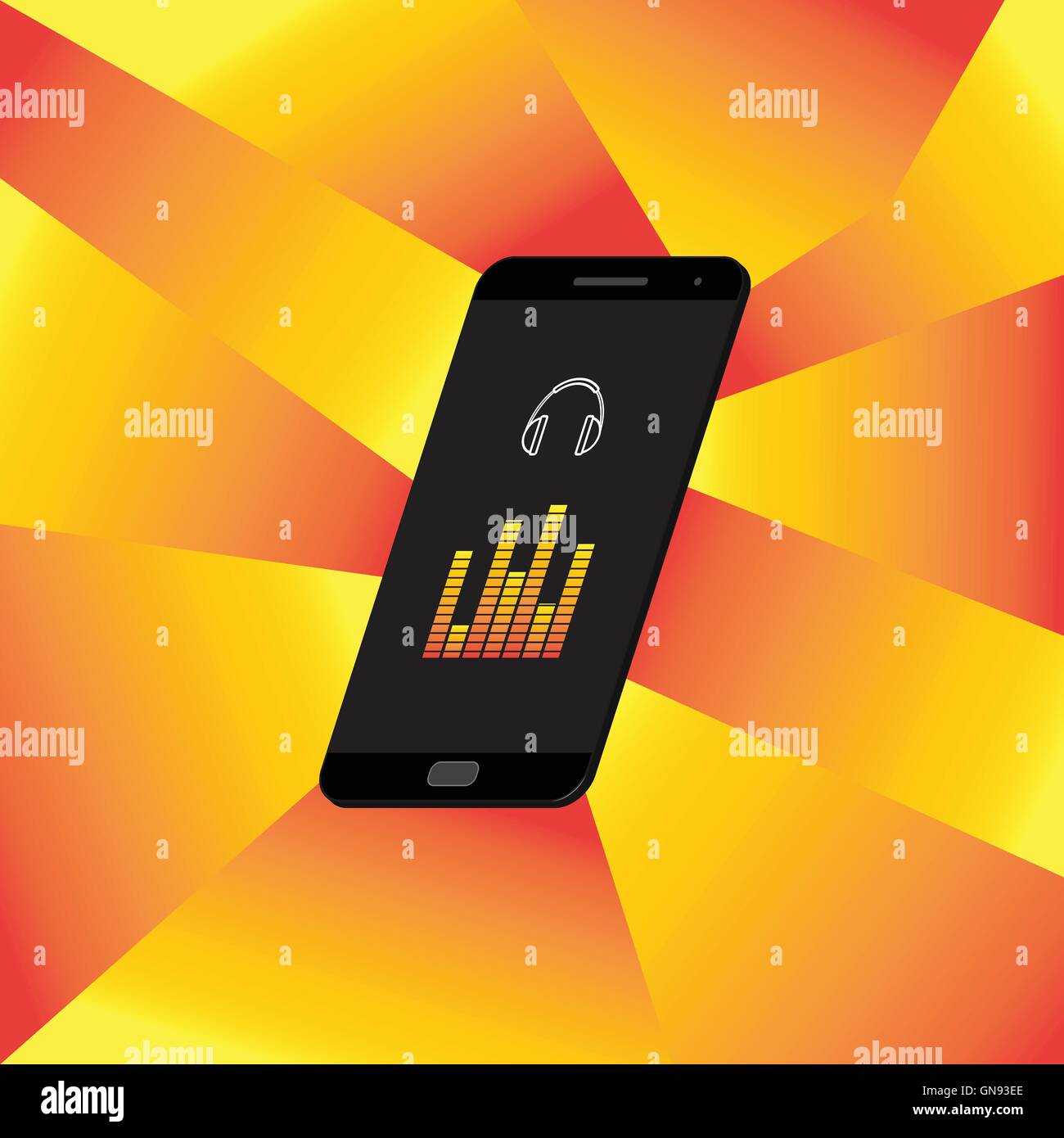 Telephone phone music sound Stock Vector Images - Alamy