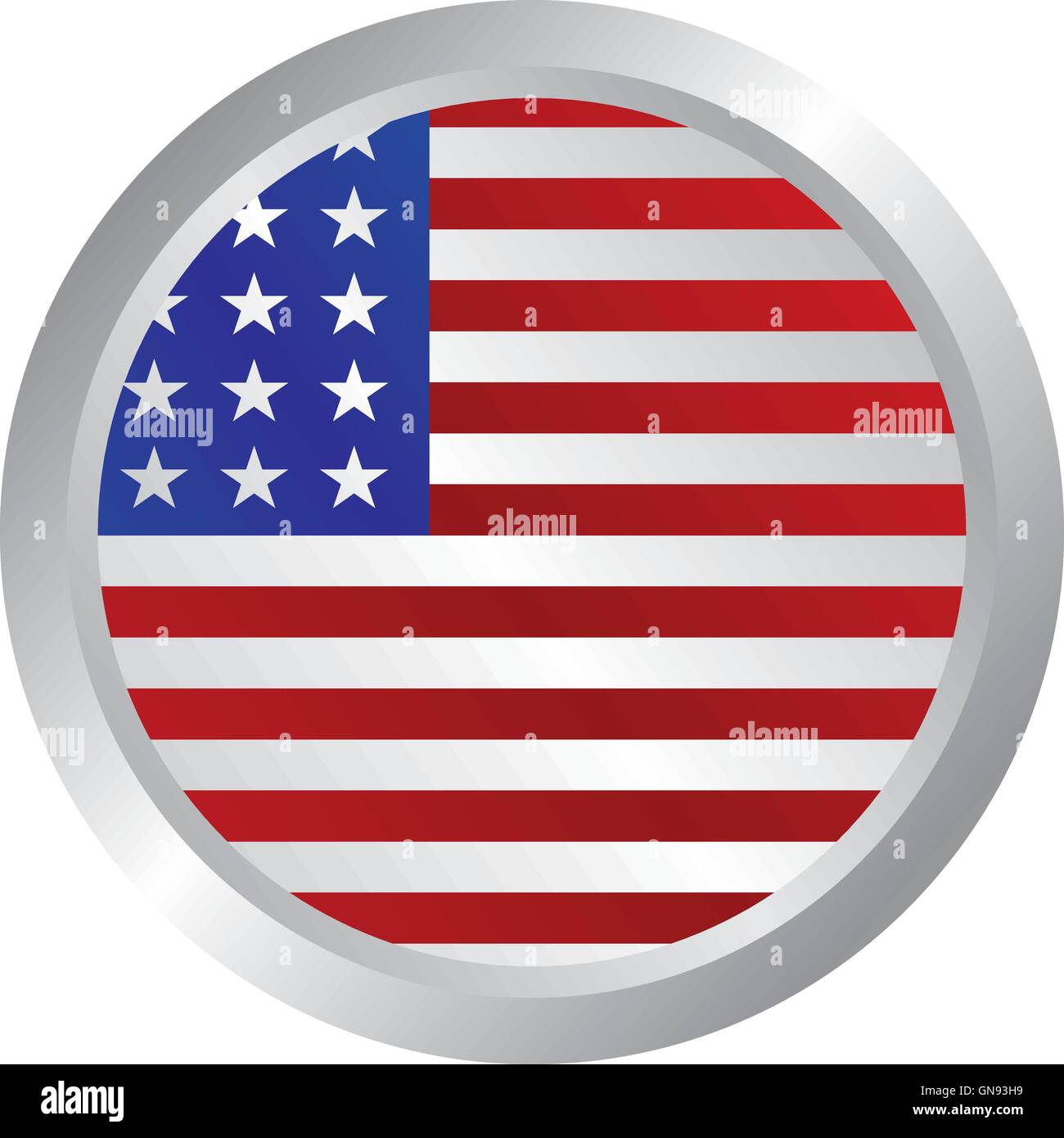 glossy theme america national flag Stock Vector Image & Art - Alamy