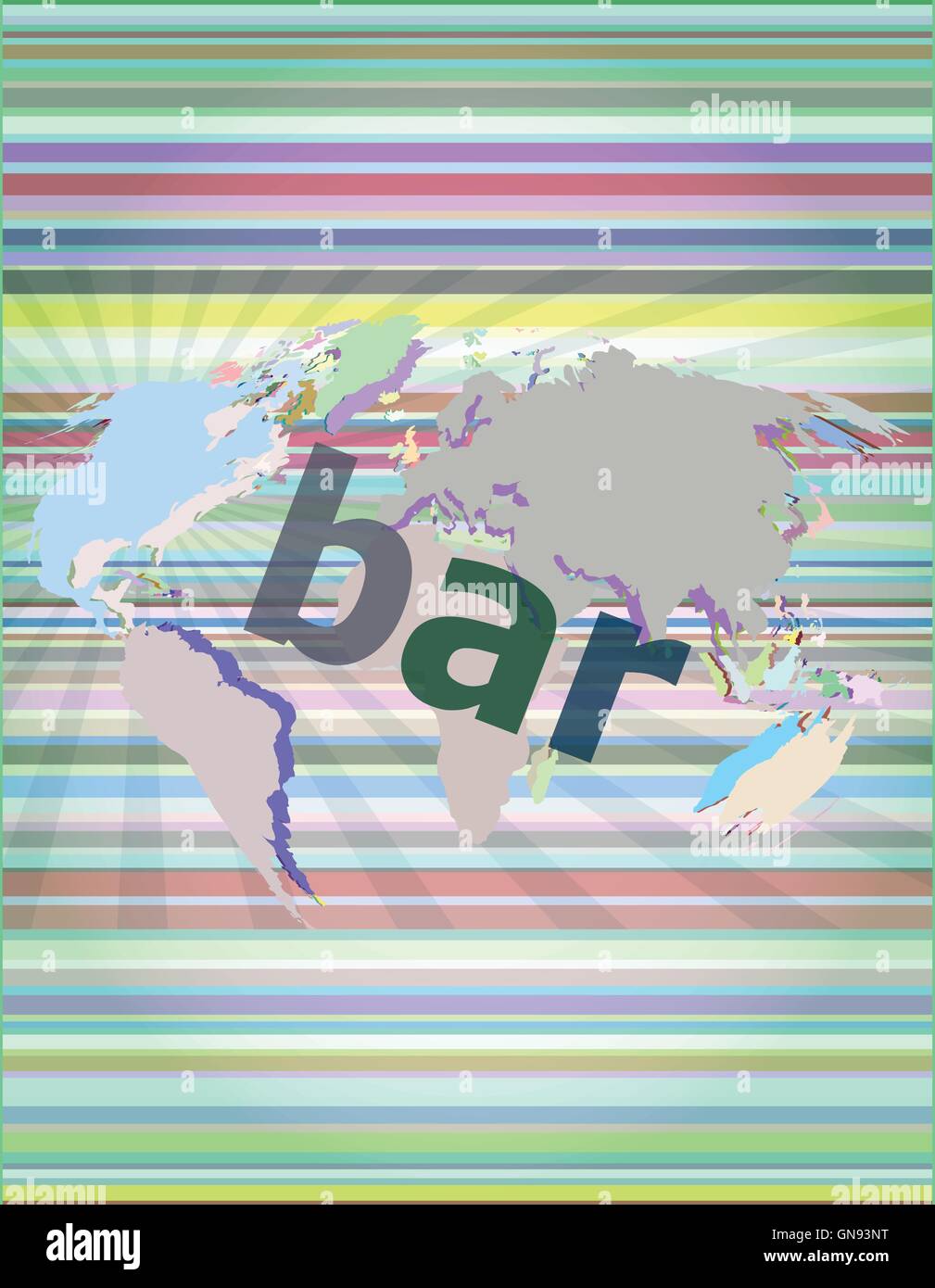 Bar hi tech background Stock Vector Images - Alamy