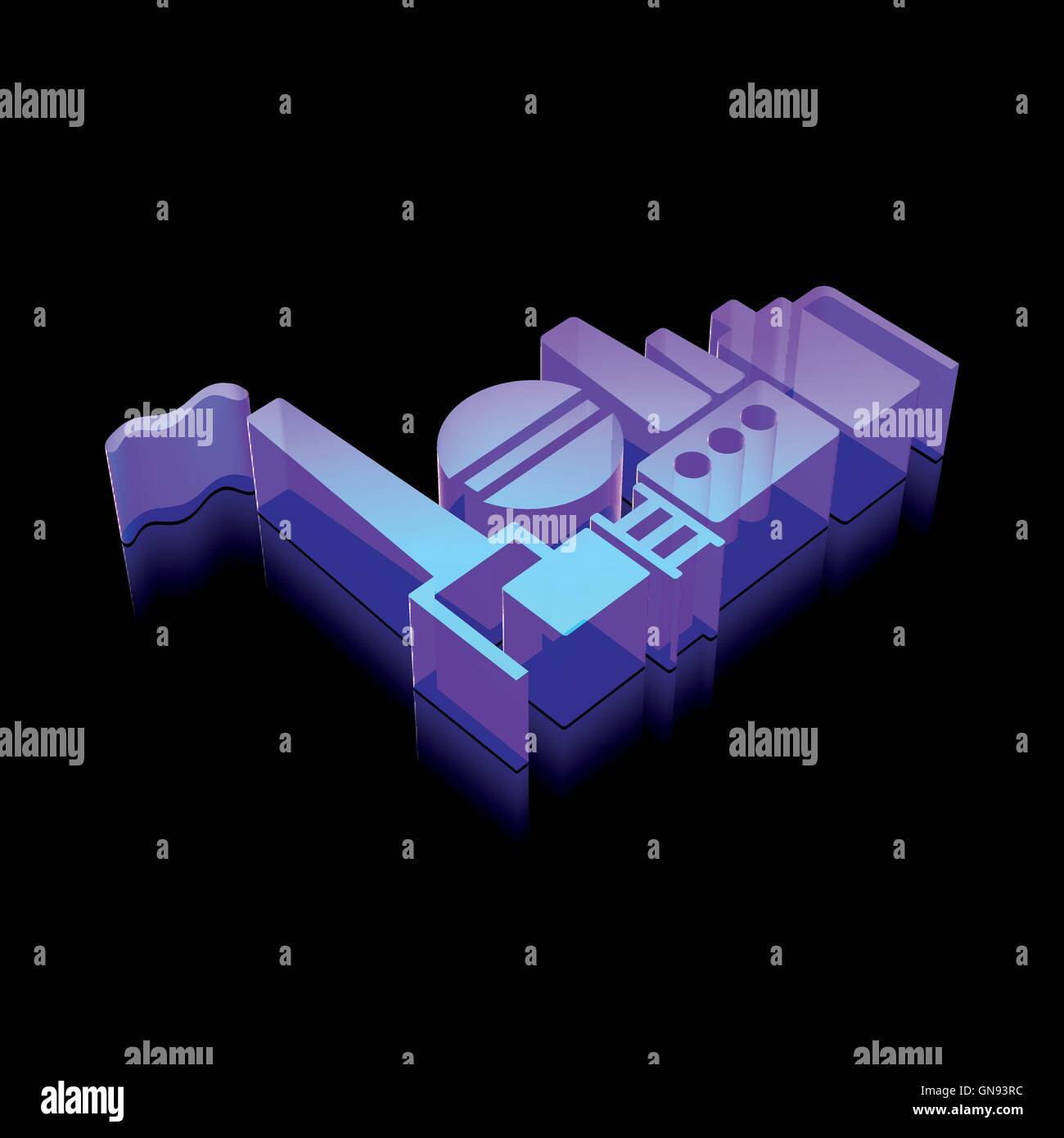 Abstract building power gas Stock Vector Images - Alamy