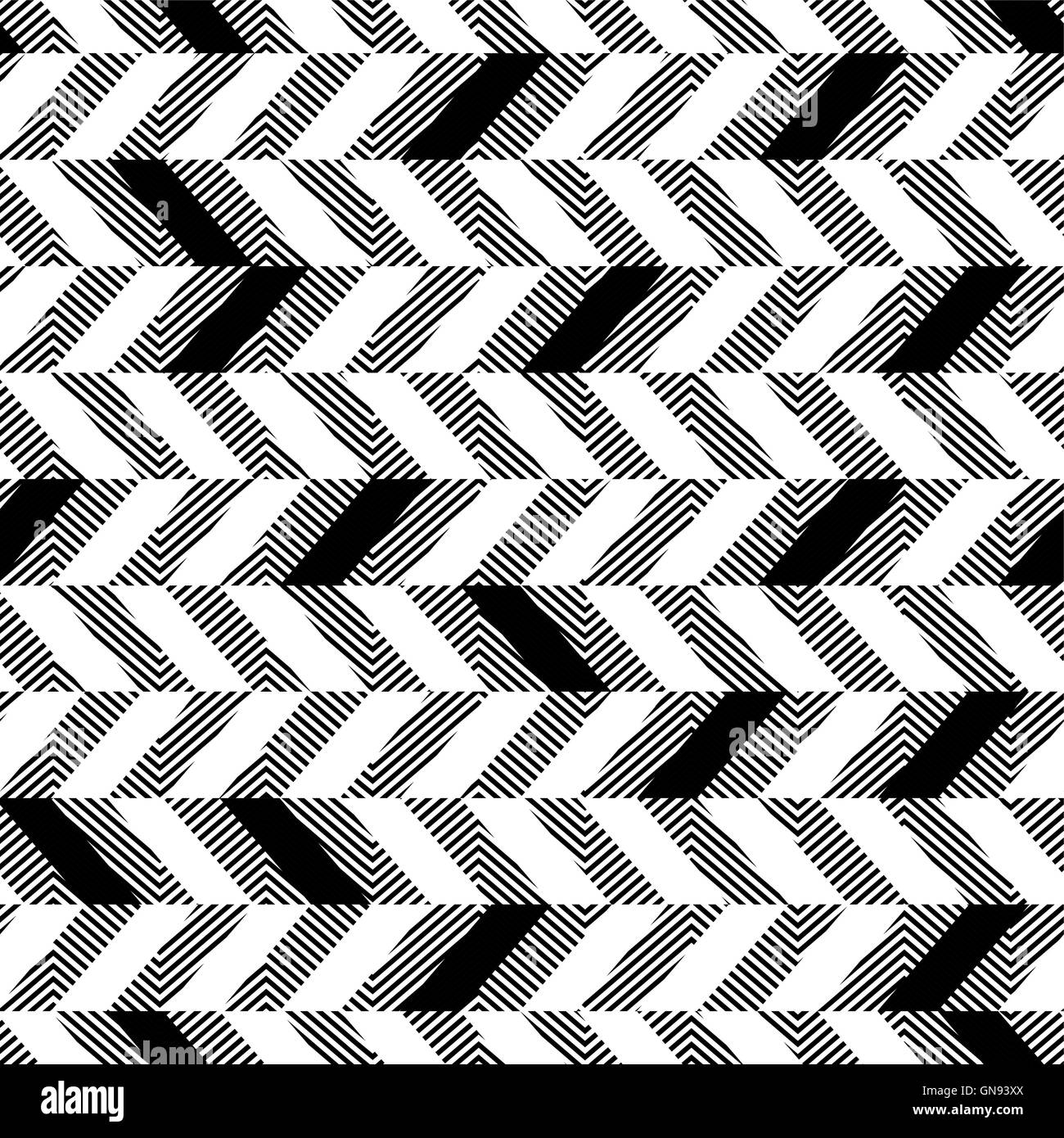 Black chevron pattern Black and White Stock Photos & Images - Alamy