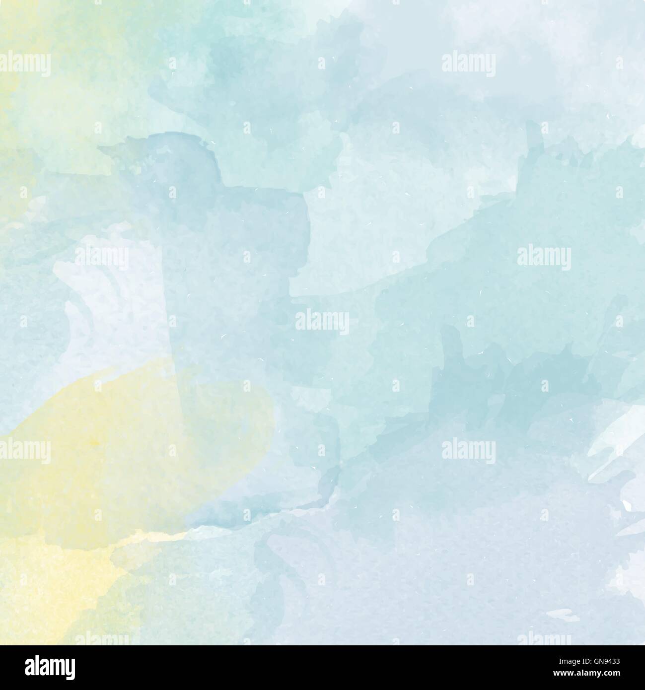 Abstract vector hand-drawn watercolor background Stock Vector Image ...