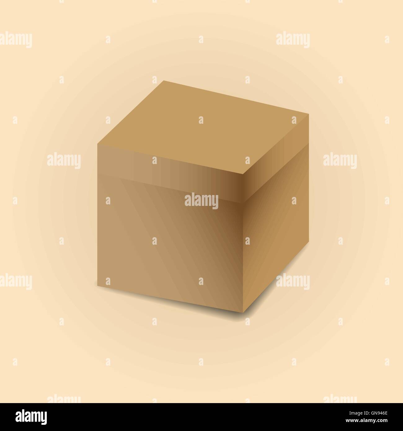 Cardboard box vector illustration Stock Vector Image & Art - Alamy
