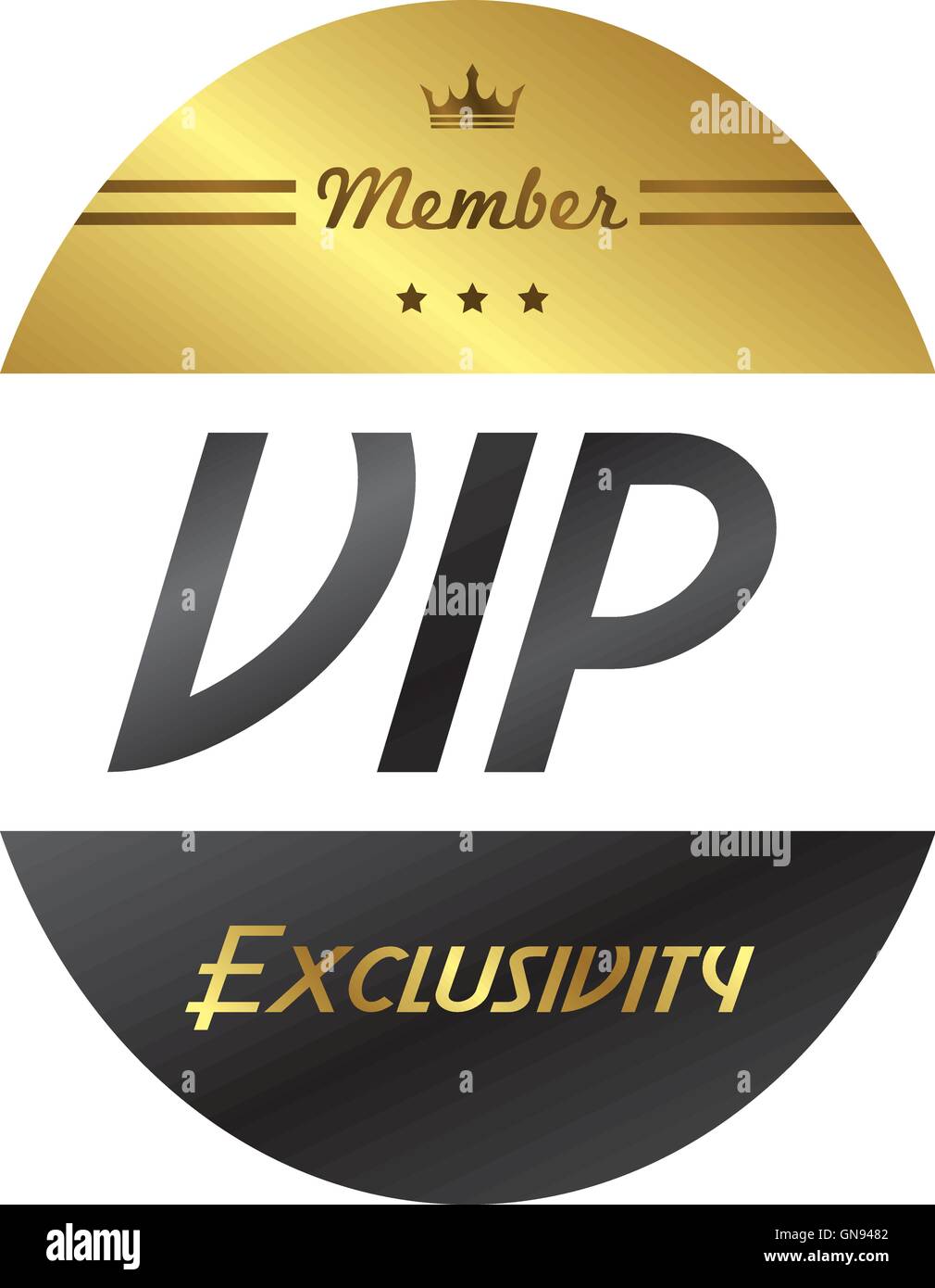 Vip badge hi-res stock photography and images - Alamy
