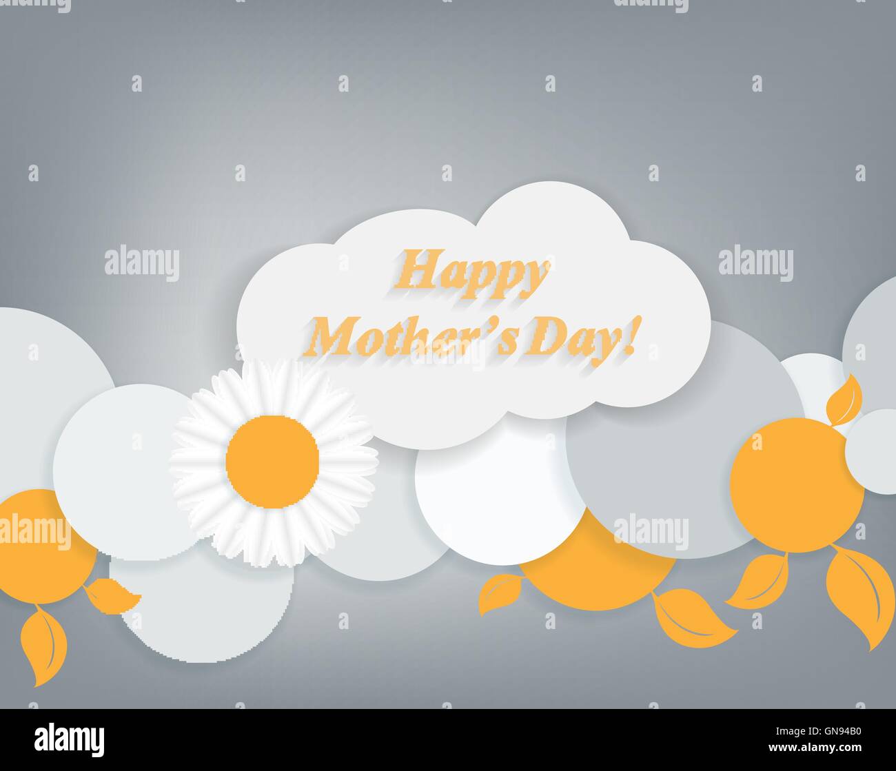 Happy Mother's Day vector Stock Vector Image & Art - Alamy