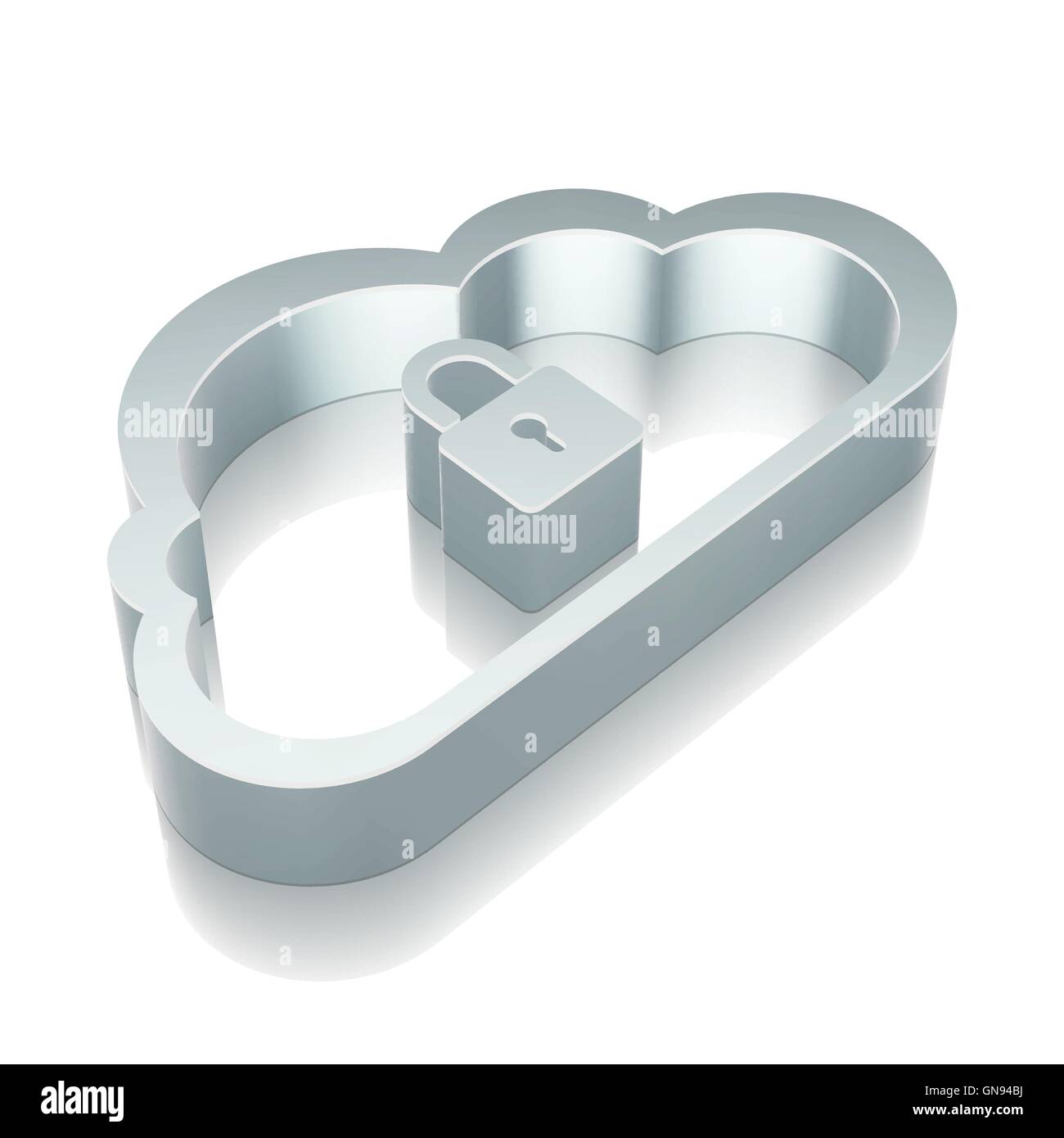 3d padlock icon hi-res stock photography and images - Alamy