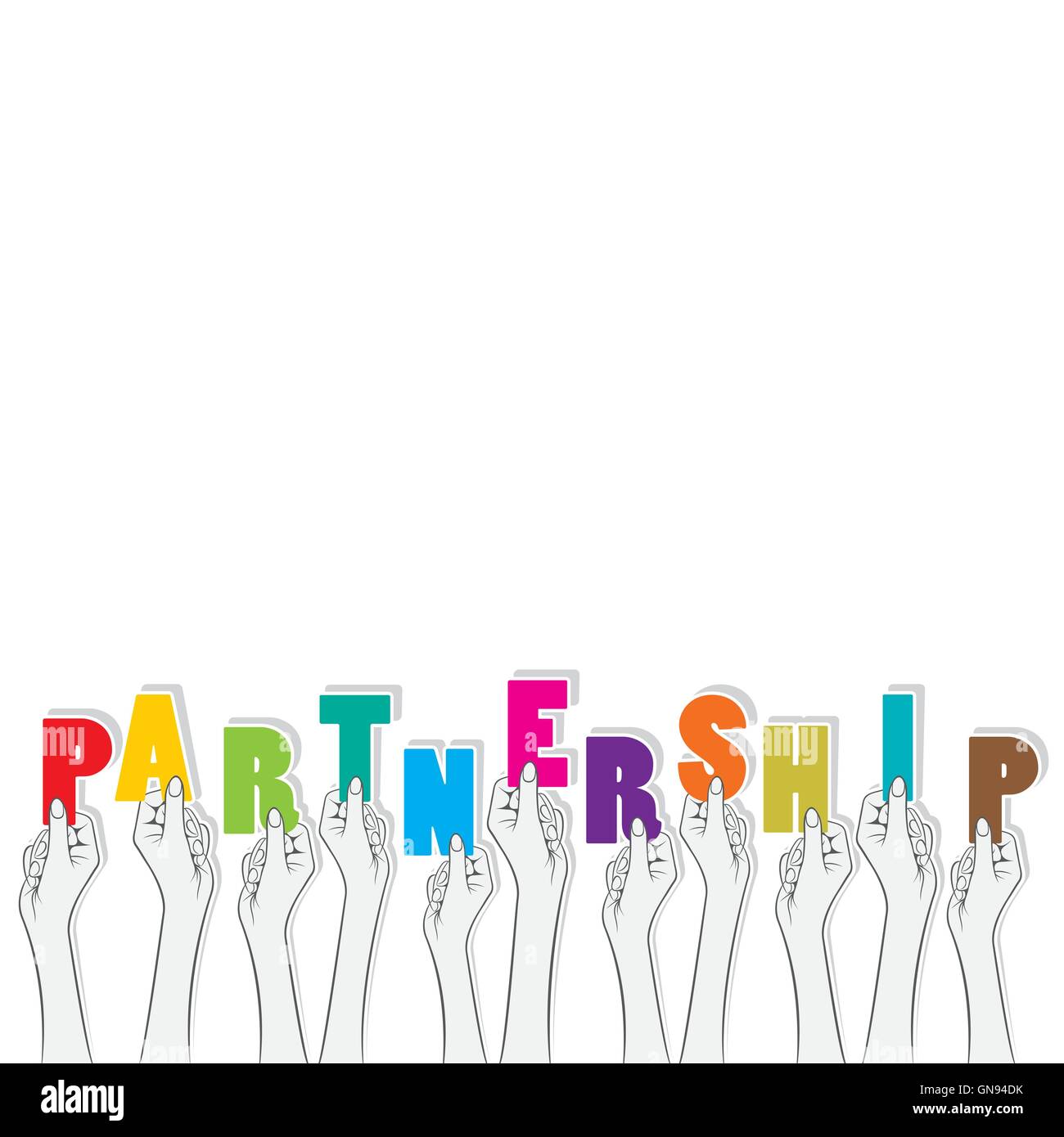 Strategic business partner Stock Vector Images - Alamy