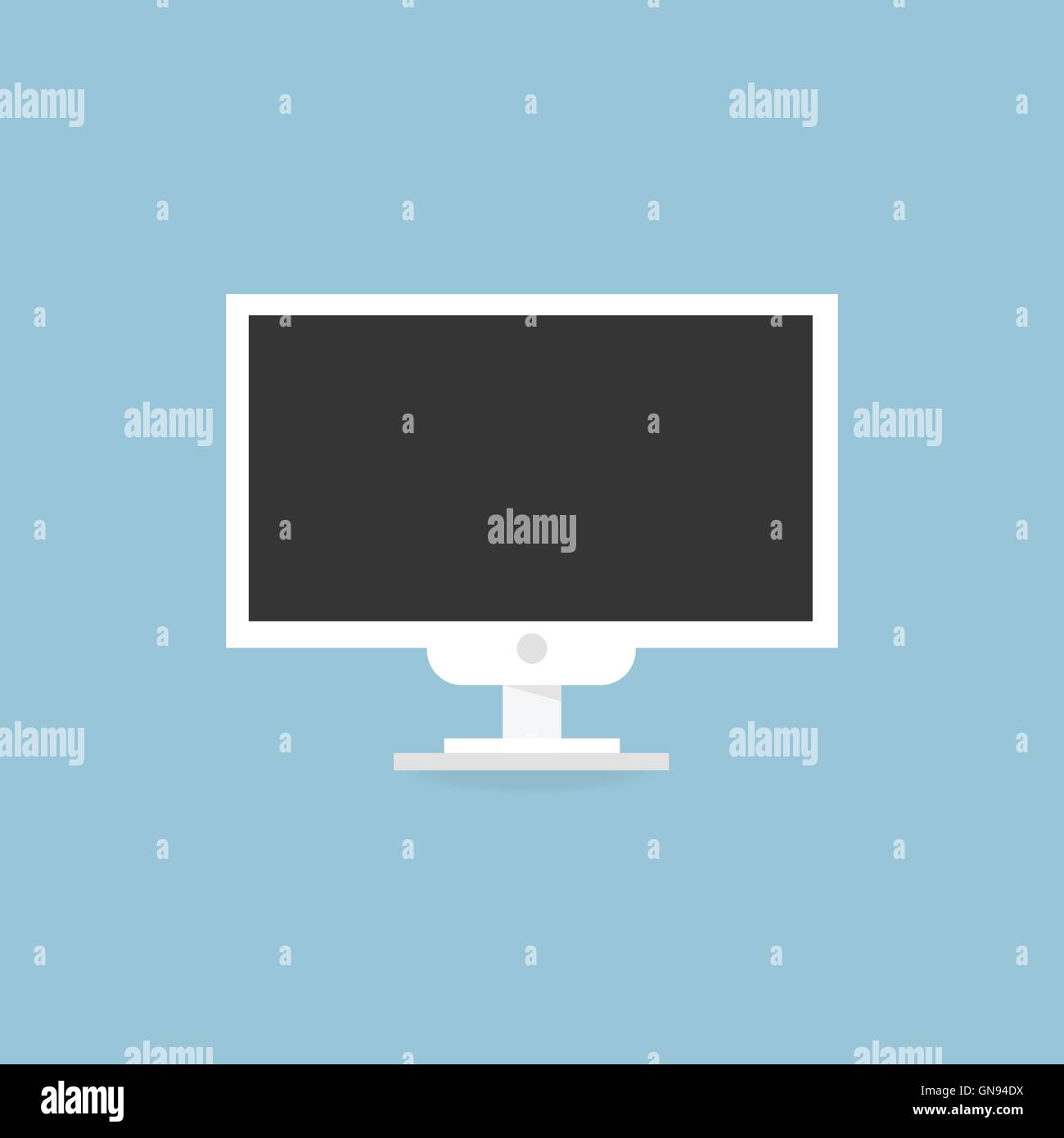 Vector monitor icon Stock Vector Image & Art - Alamy