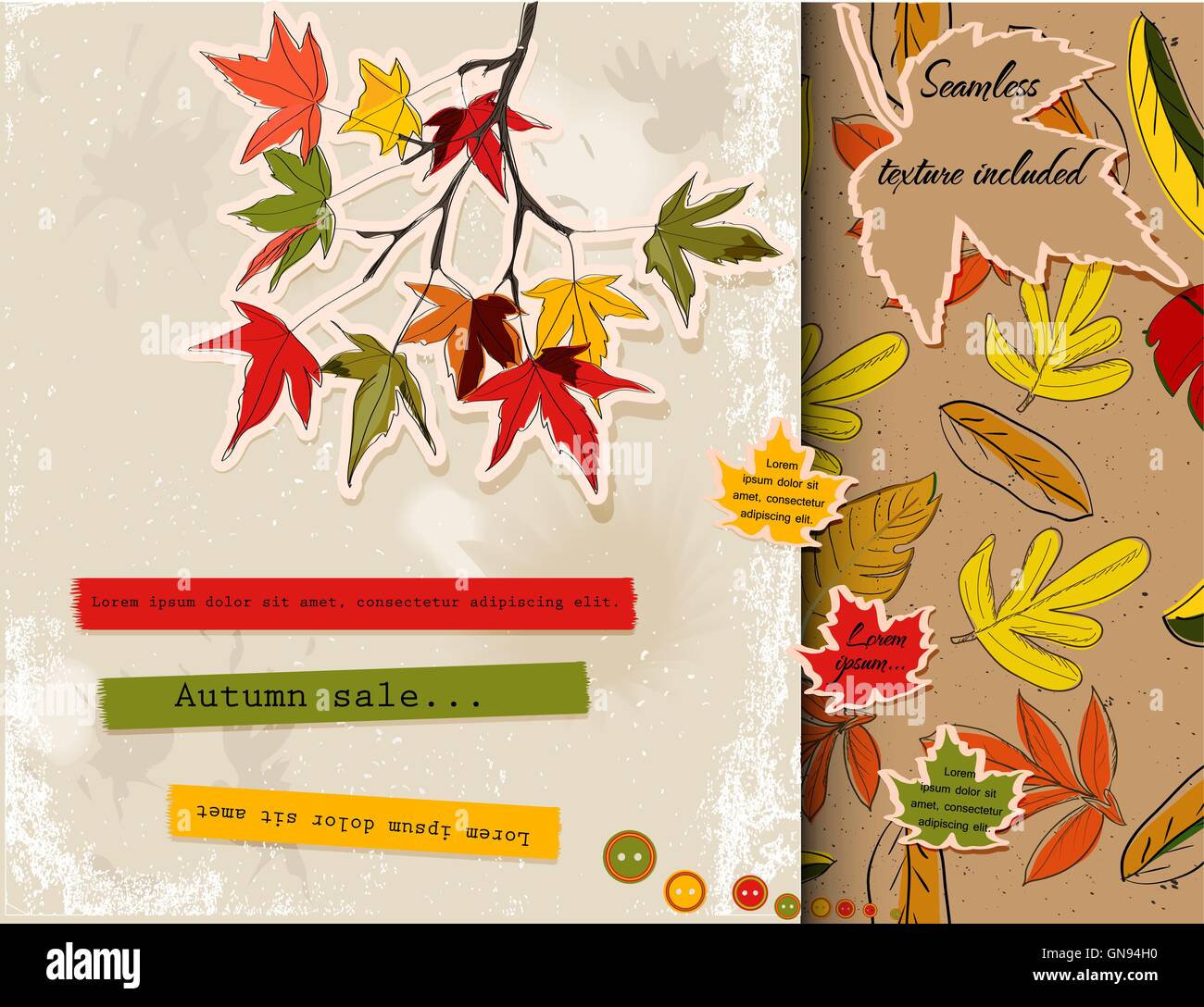 Scrap book cover Stock Vector Images - Alamy