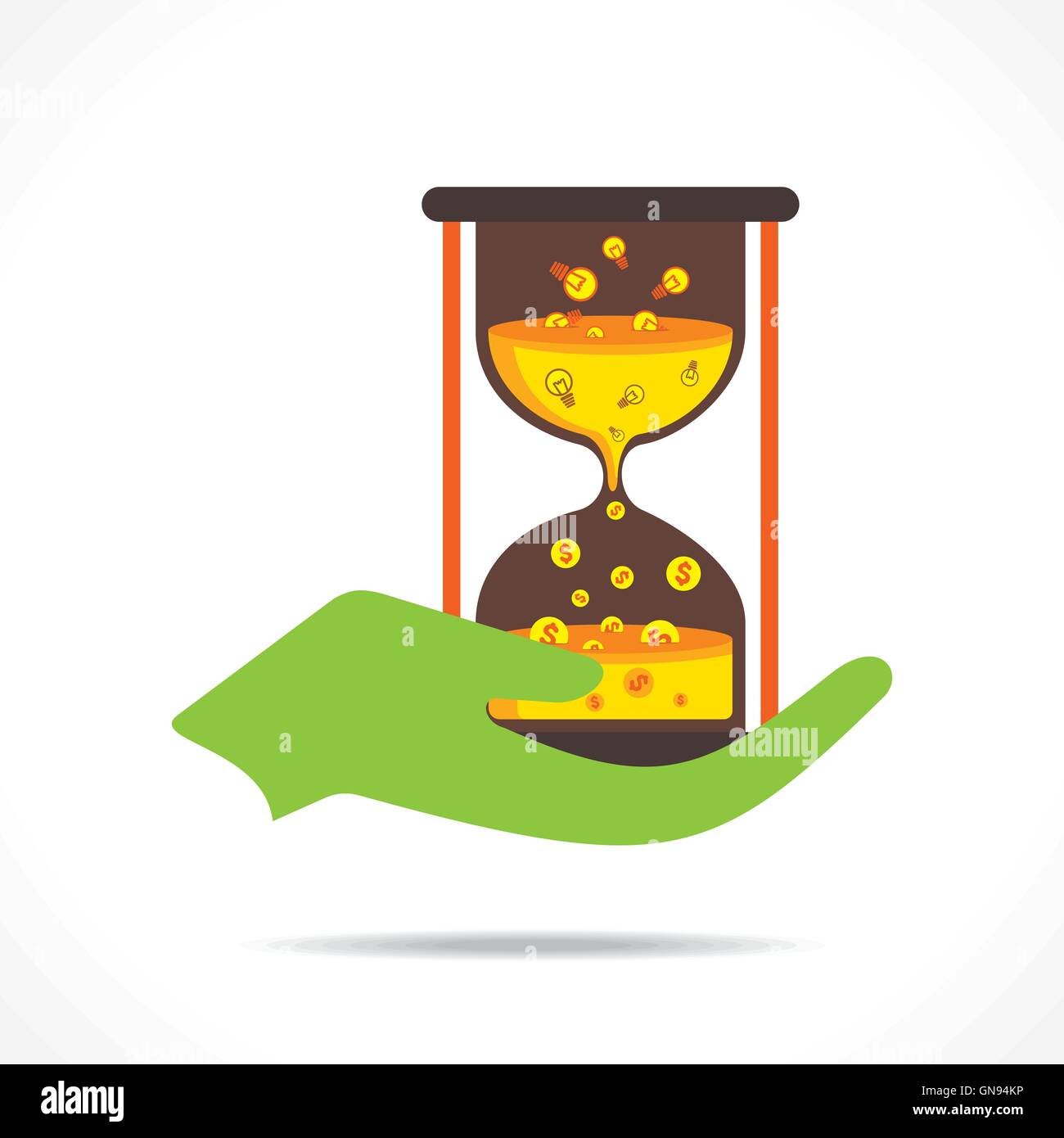 Coin placed Stock Vector Images - Alamy