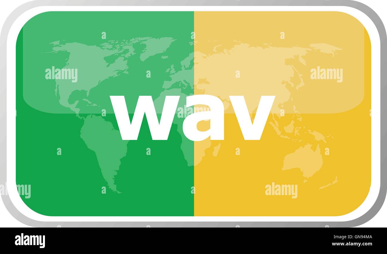 Wav circle logo hi-res stock photography and images - Alamy