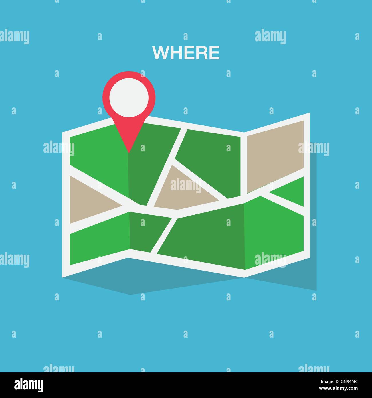 Flat design icons transportation Stock Vector Images - Alamy