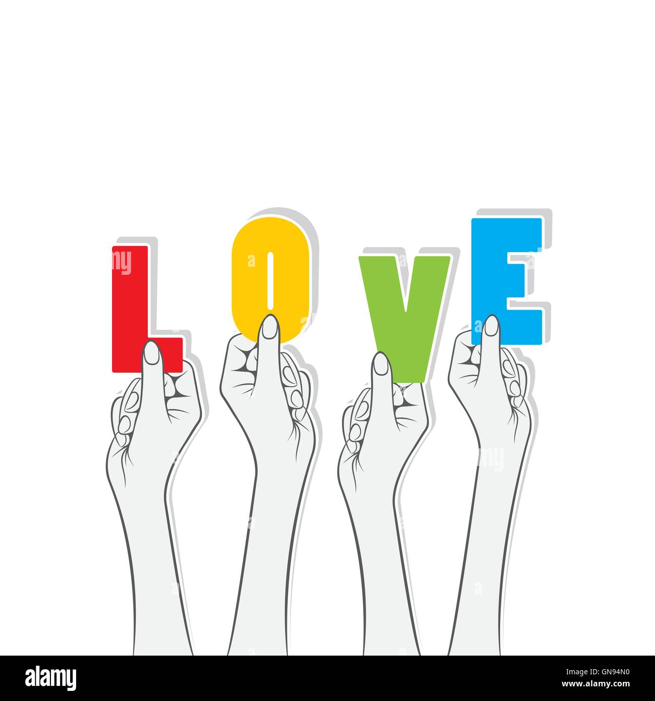 Concept word abstract in Stock Vector Images - Alamy