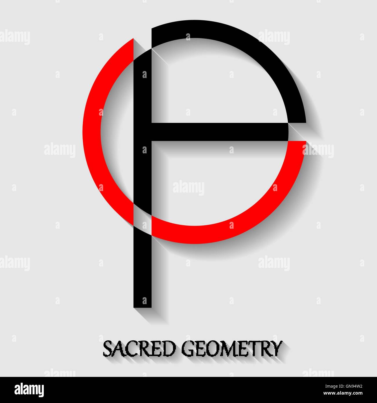 Sacred geometry shape Stock Vector Images - Alamy