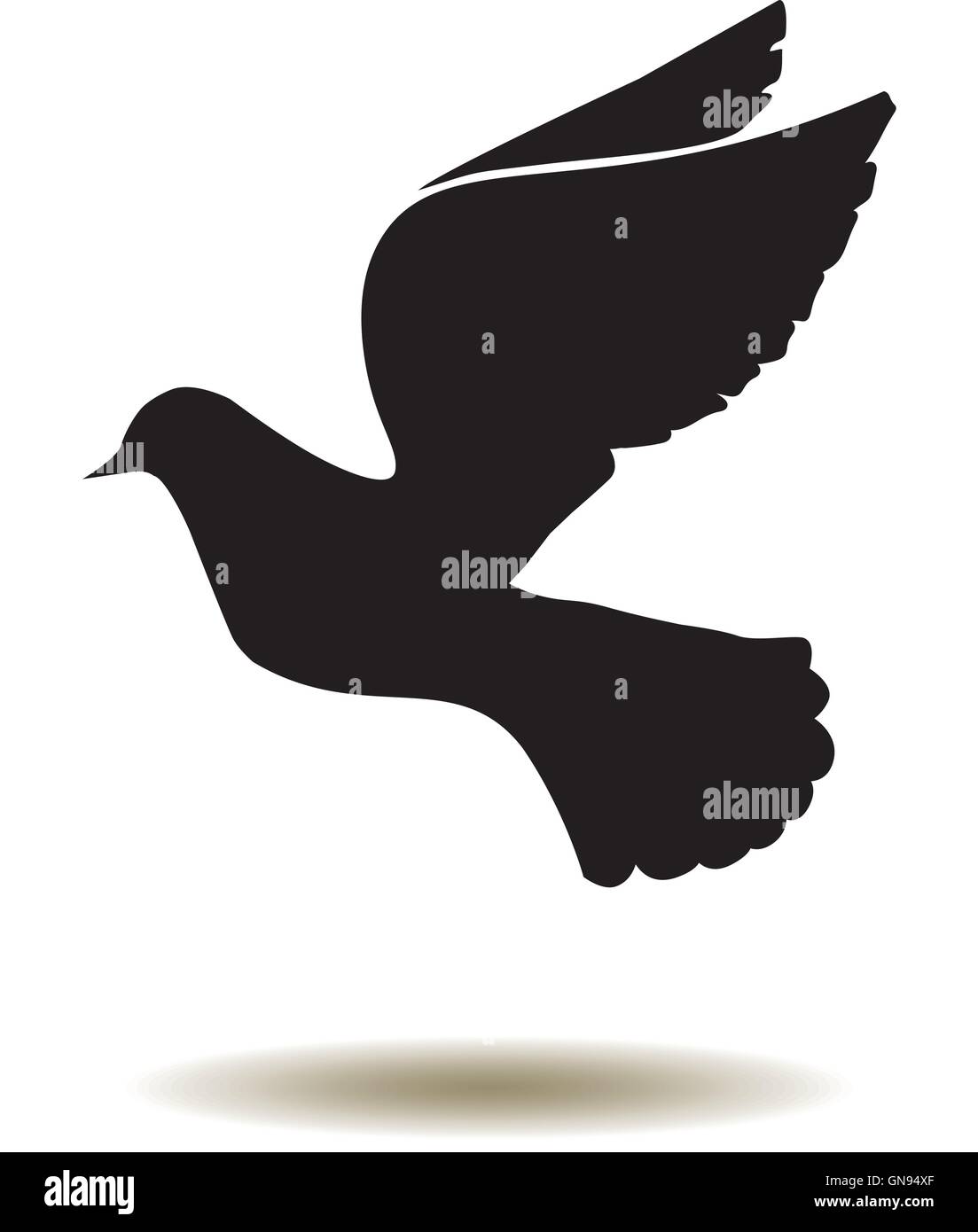 Abstract dove art Stock Vector Images - Alamy