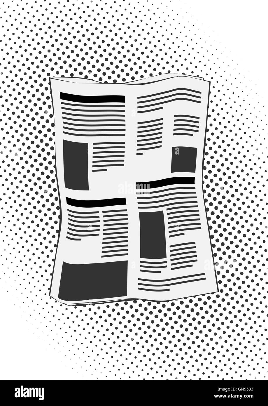 newspapers in comic style Stock Vector Image & Art - Alamy