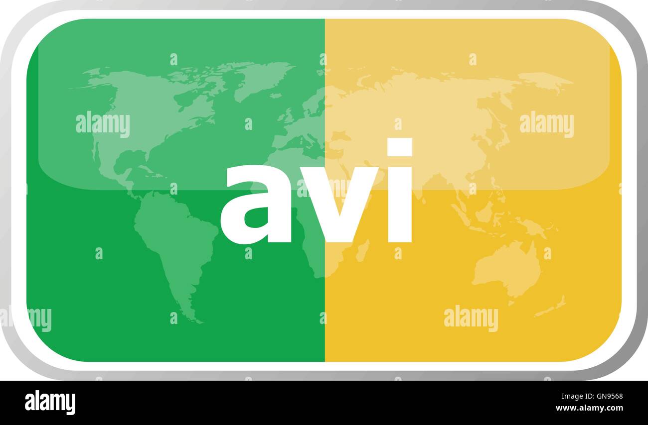 Avi circle logo Stock Vector Images - Alamy