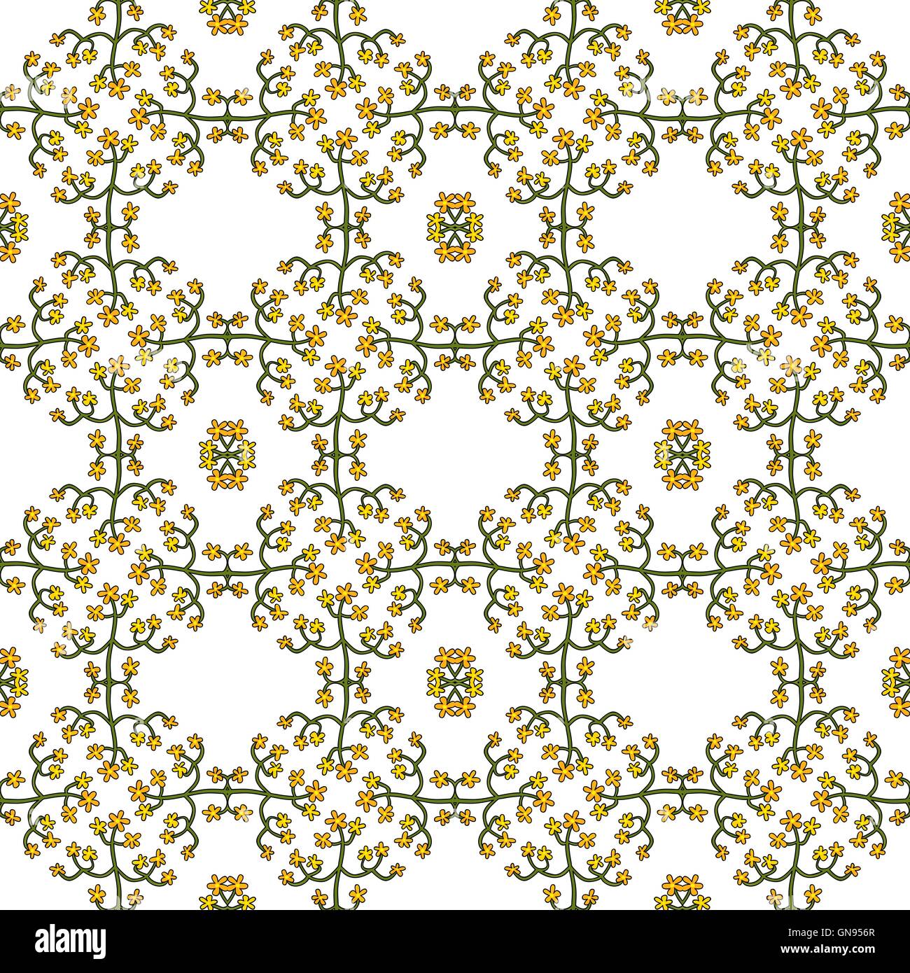 Seamless pattern illustration Cut Out Stock Images & Pictures - Alamy
