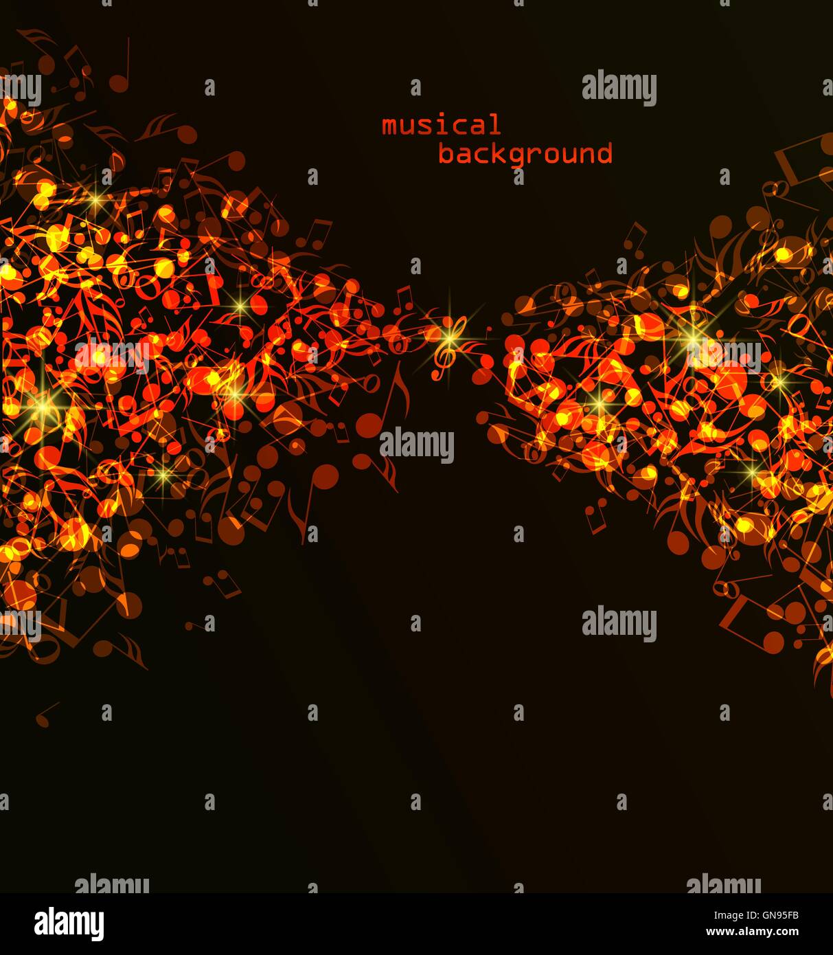 Colorful musical background Stock Vector Image & Art - Alamy