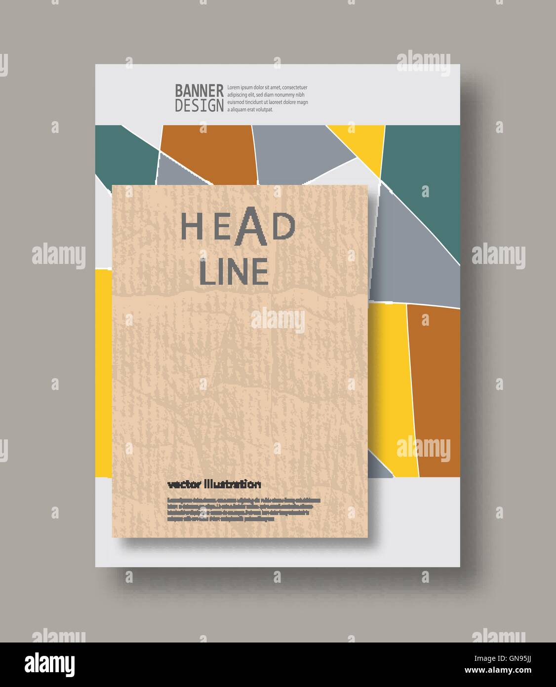 Set of abstract design templates Stock Vector Image & Art - Alamy