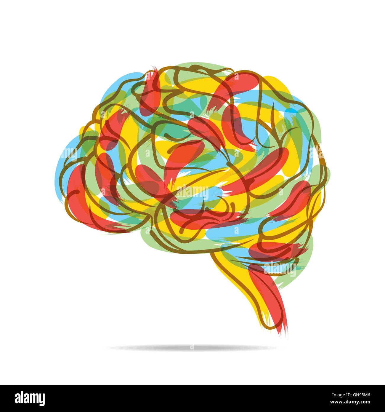 Human life abstract Stock Vector Images - Alamy