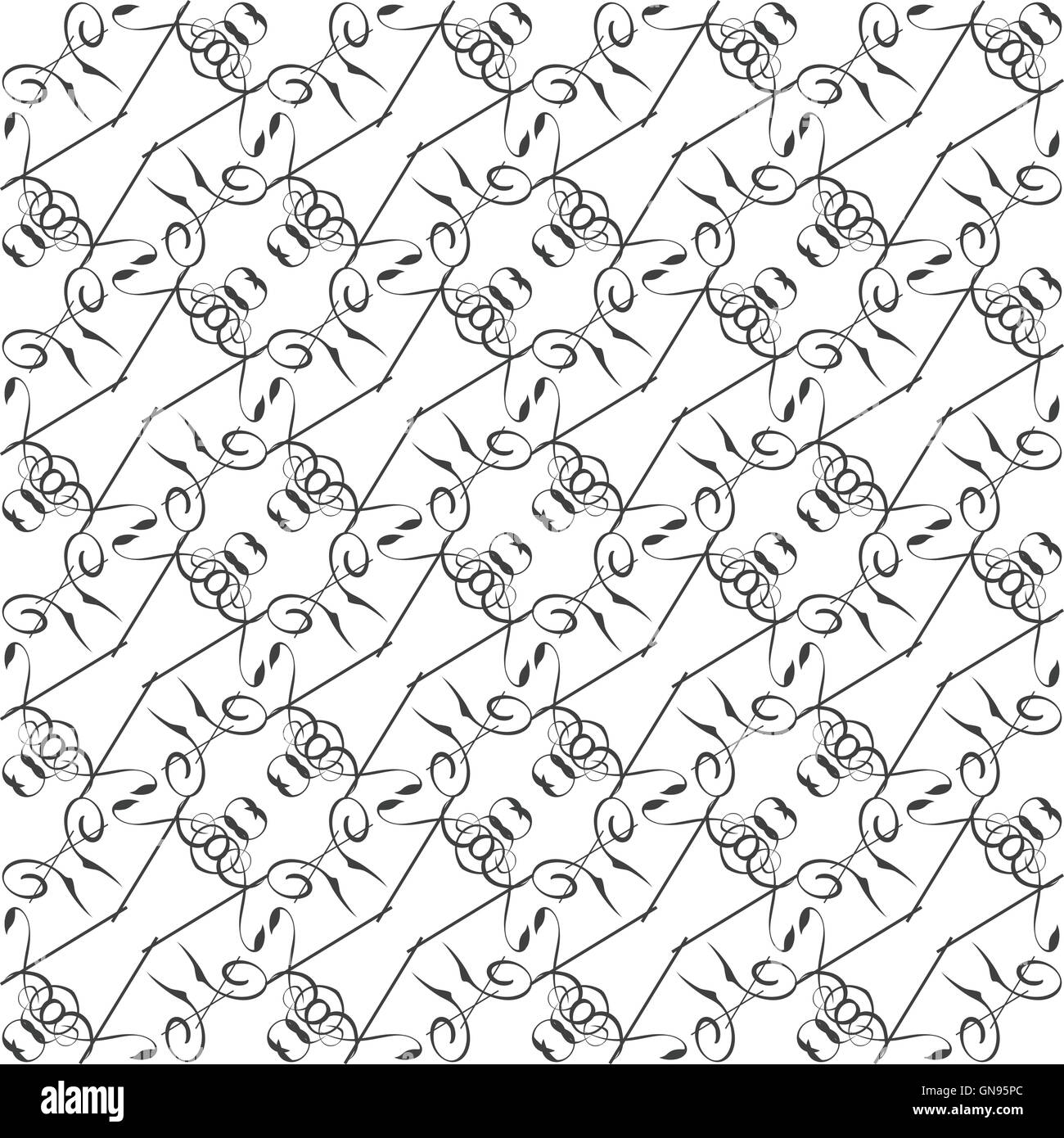 Repeating vector background pattern. seamless decoration Stock Vector ...